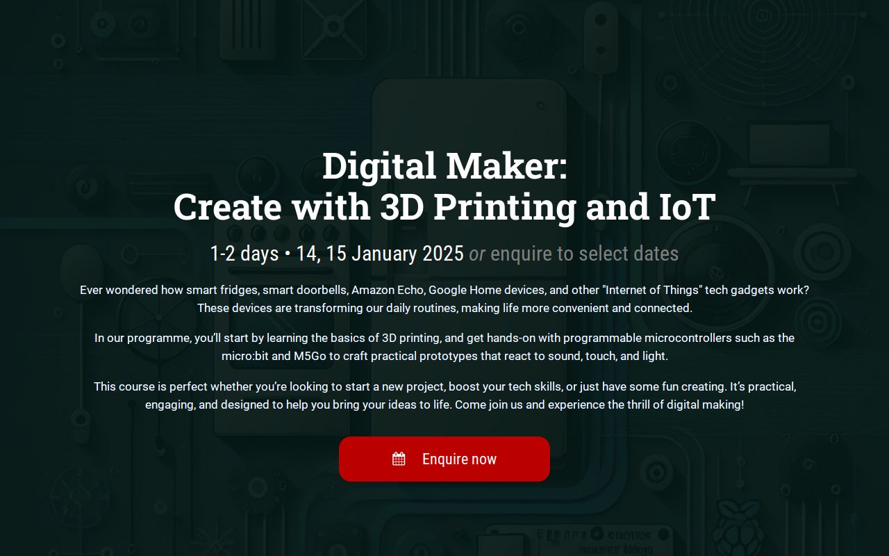 Digital Maker: Create with IoT and Microcontrollers